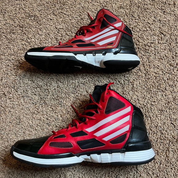 adidas | Shoes | Mens Adidas Adizero Ghost University Red Basketball ...